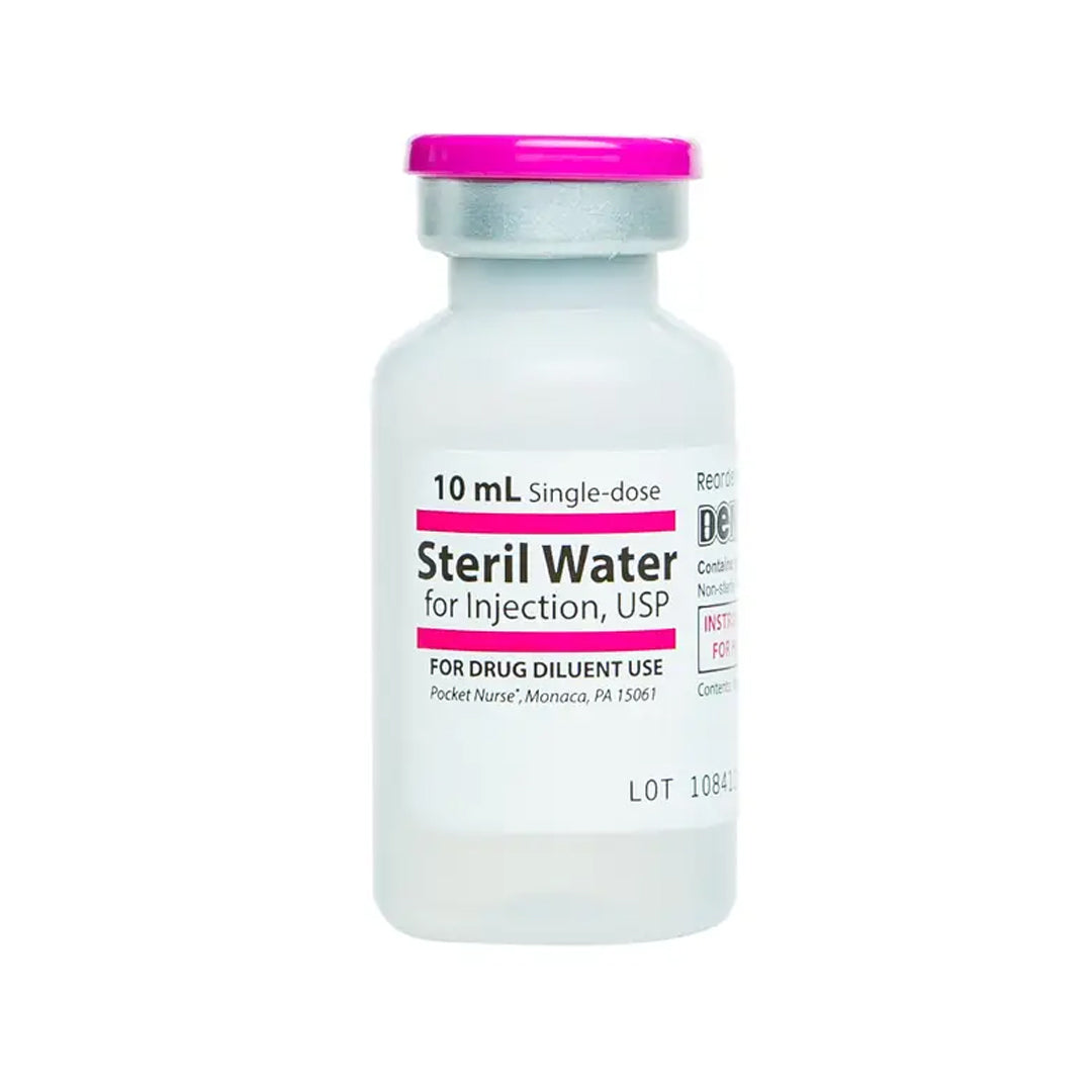 Agua estéril para inyecciones Demo Dose®, dos opciones de volumen ...