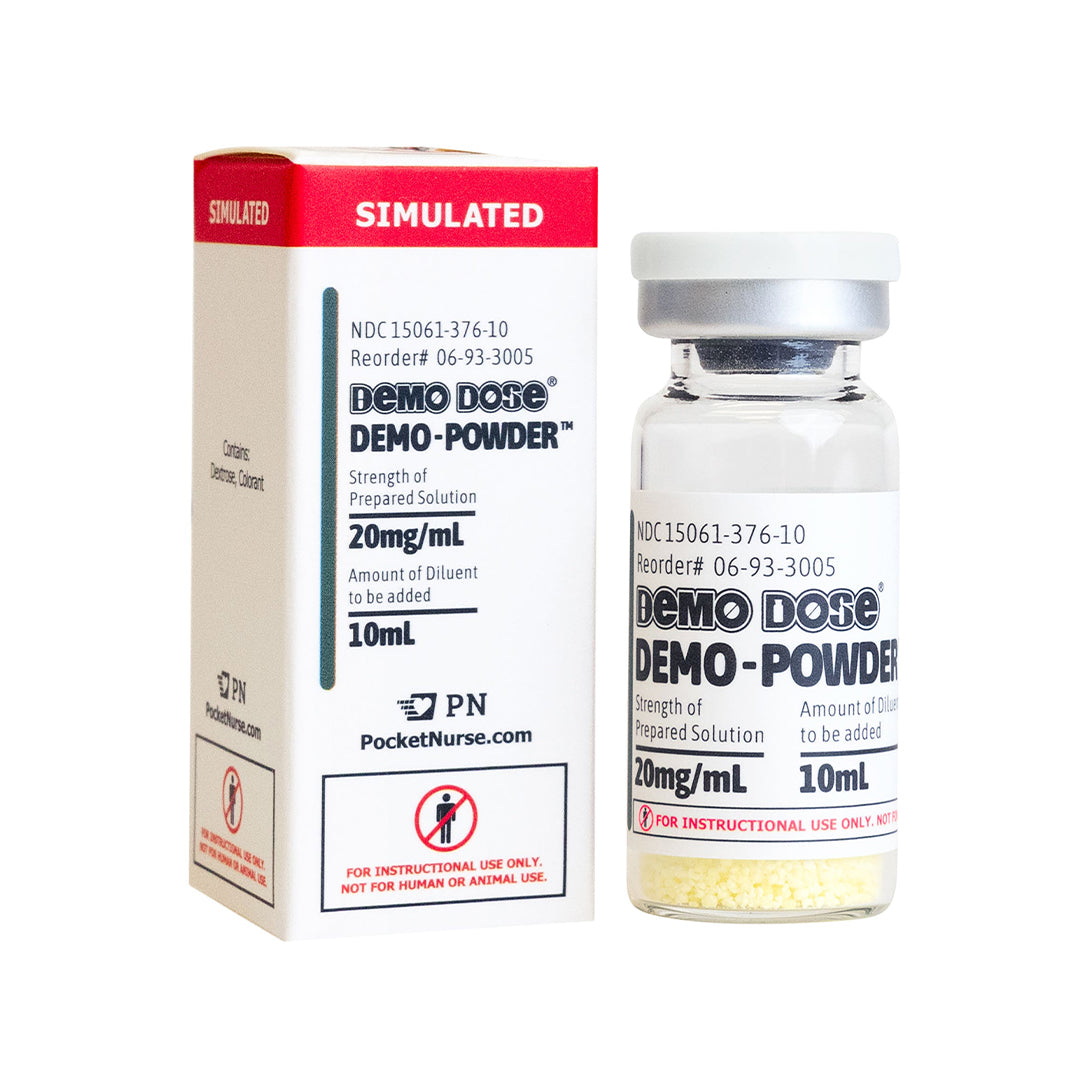 Demo Dose® DEMO-Powder, 20 mg/ml, 10 ml – Arquimed