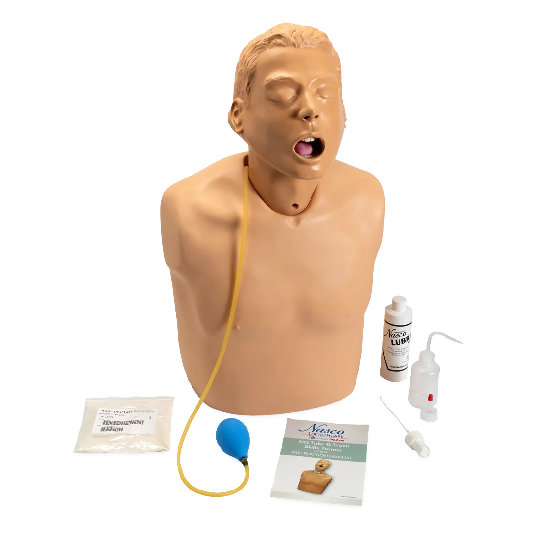 Nasogastric and tracheostomy tube skills simulator – Arquimed