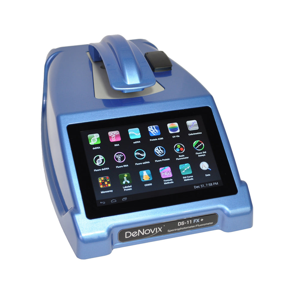 DS-11 FX+ Microvolume/Cuvette Spectrophotometer plus Fluorometer – Arquimed