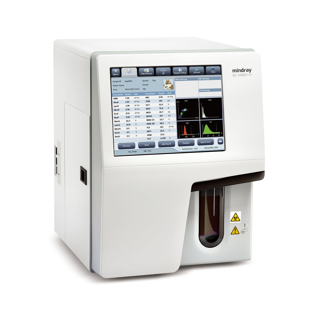 Analizador de Hematología Automático Mindray BC-5000 Vet – Arquimed